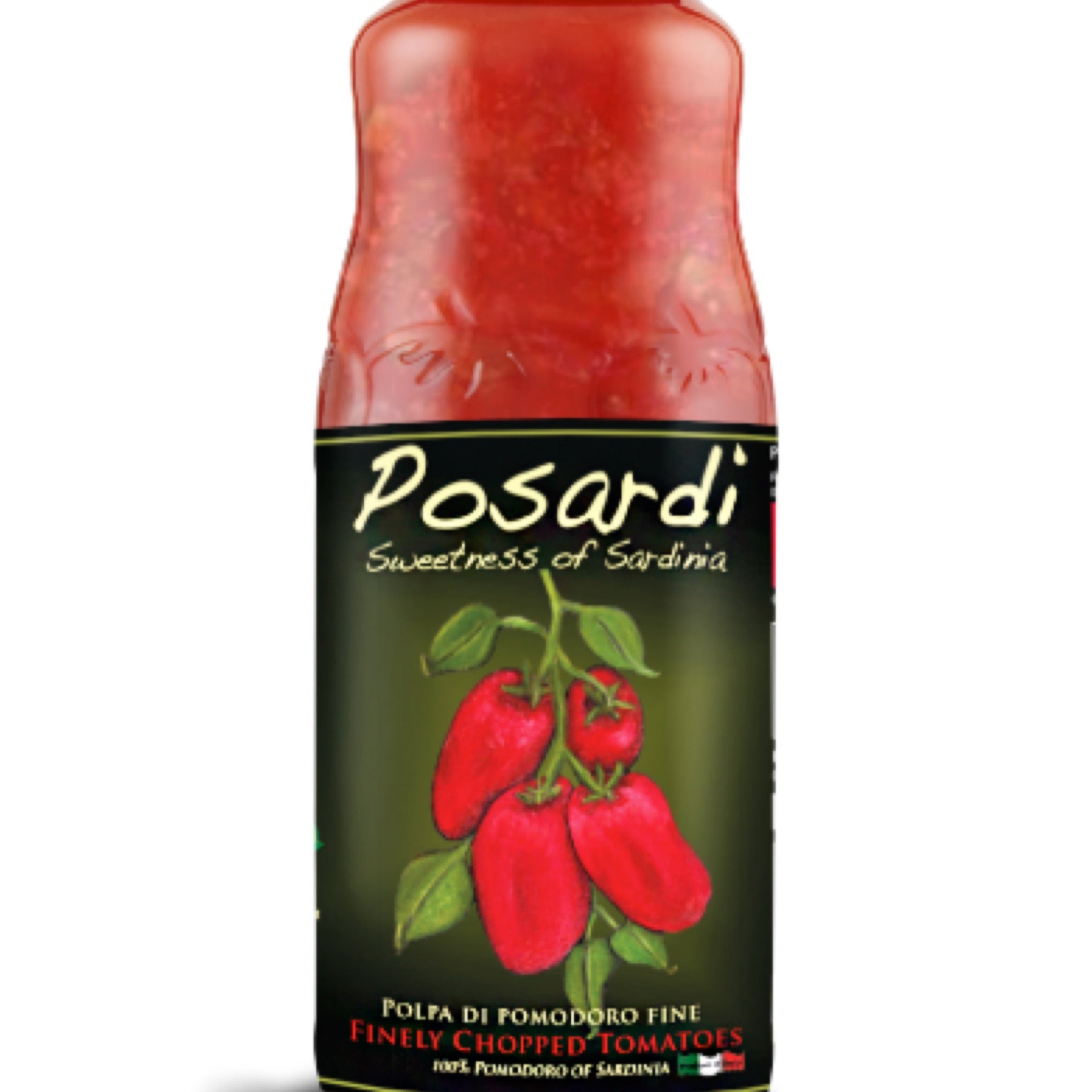 Posardi Finely Chopped Tomatoes, 24 oz jar | A Bit of Taste - Snohomish ...