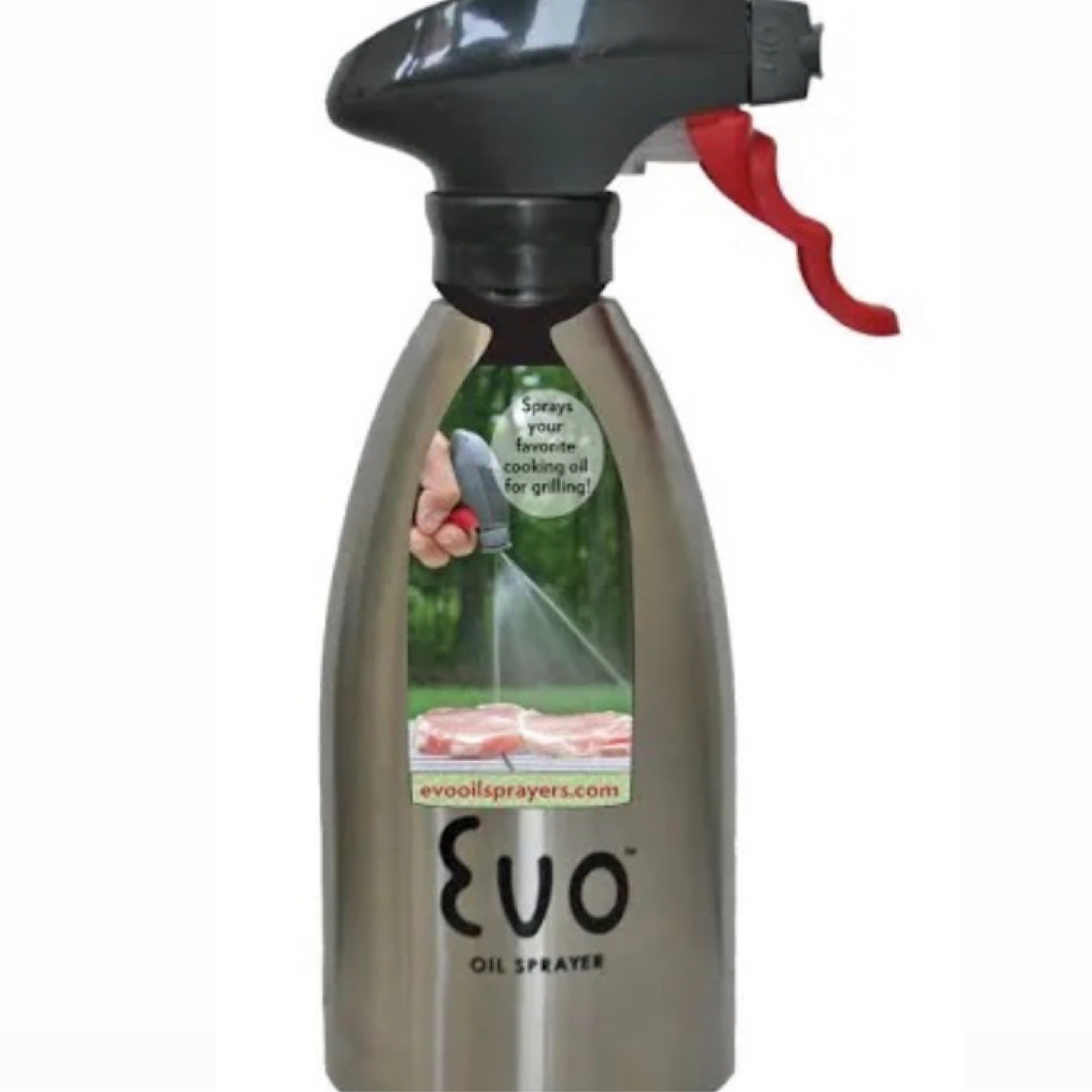 Hic Kitchen Evo Stainless Steel 16 Ounce Oil Sprayer